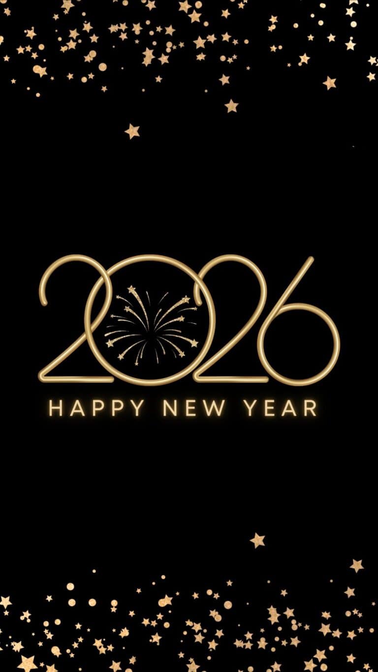 50 Free Phone New Year Wallpapers for 2026 - Prudent Penny Pincher