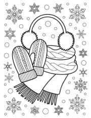 Free Printable February Coloring Pages for Kids - Prudent Penny Pincher