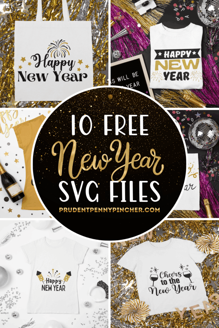 Free New Year SVG Files - Prudent Penny Pincher
