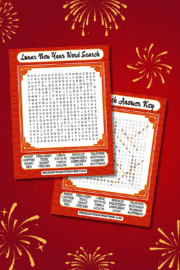 Free Printable Chinese New Year Word Search for 2026 - Prudent Penny ...