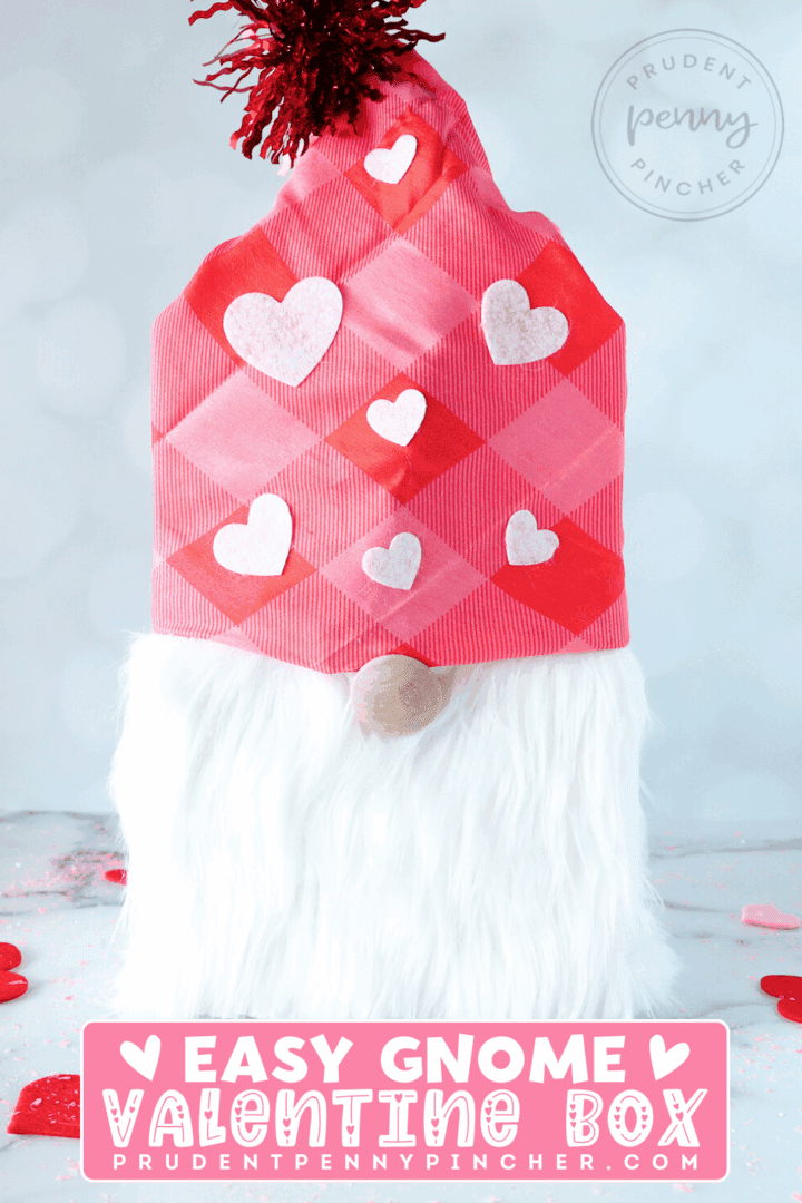 Easy DIY Gnome Valentine Box for Kids - Prudent Penny Pincher