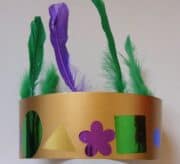 20 Easy Mardi Gras Crafts for Kids - Prudent Penny Pincher