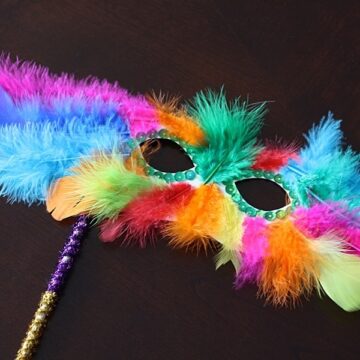 20 Easy Mardi Gras Crafts for Kids - Prudent Penny Pincher
