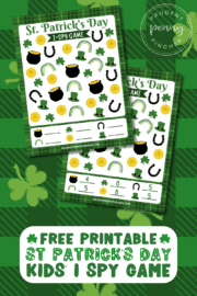 Free Printable St Patrick’s Day I Spy Game For Kids - Prudent Penny Pincher
