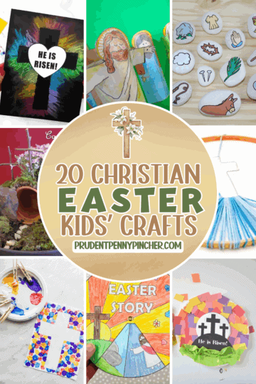 20 Easy Christian Easter Crafts for Kids - Prudent Penny Pincher