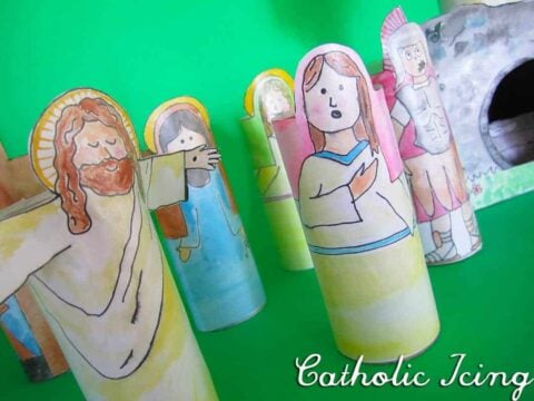20 Easy Christian Easter Crafts for Kids - Prudent Penny Pincher