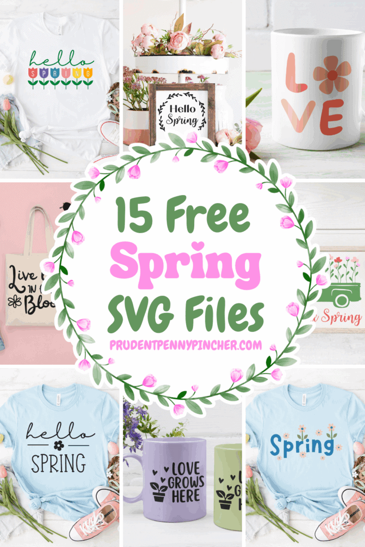 15 Free Spring SVG Files - Prudent Penny Pincher