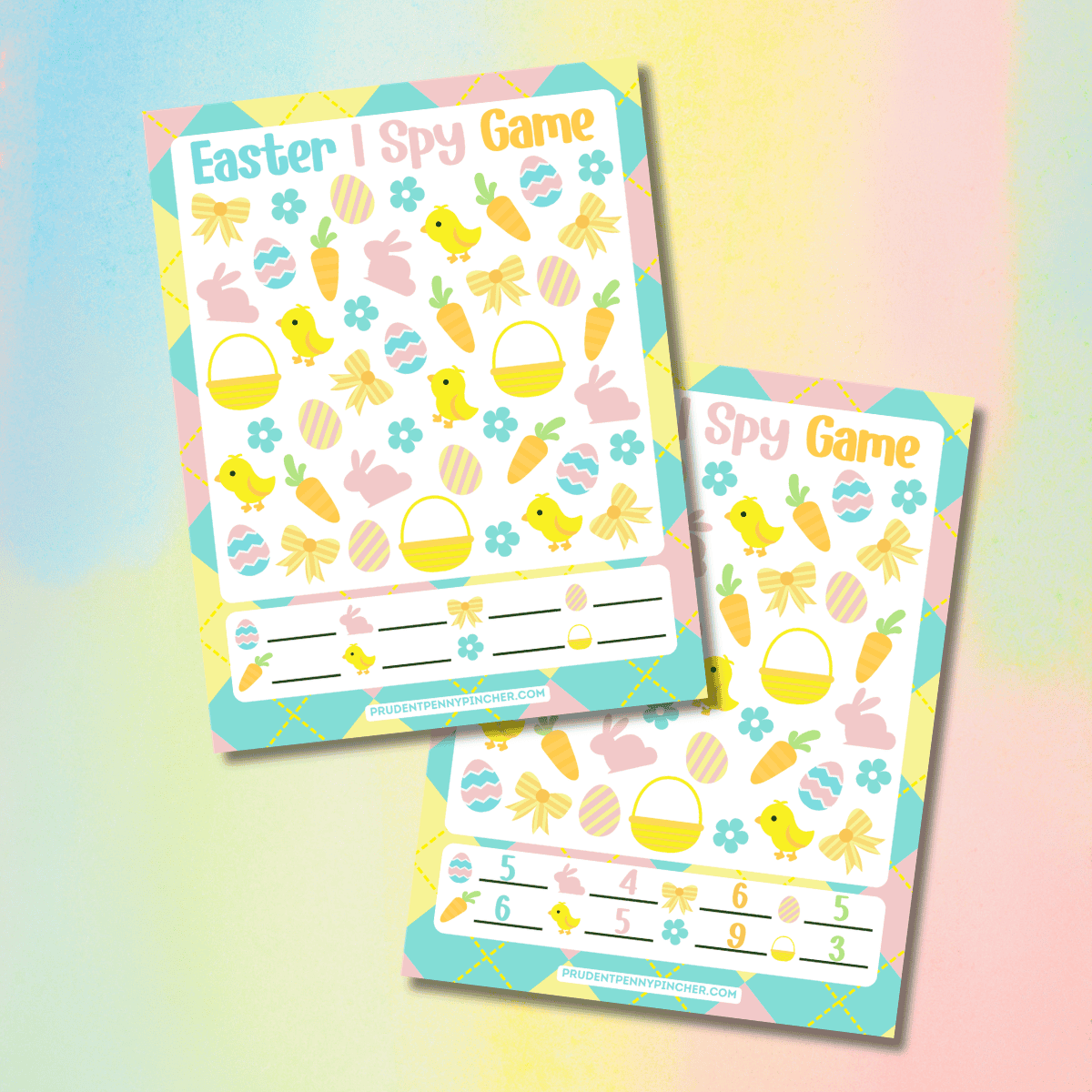 25 Free Printable Easter Bunny Templates for Kids - Prudent Penny Pincher