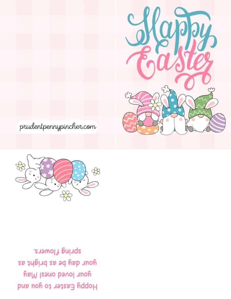 15 Free Printable Easter Cards - Prudent Penny Pincher