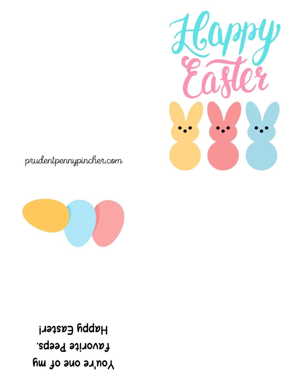 15 Free Printable Easter Cards - Prudent Penny Pincher