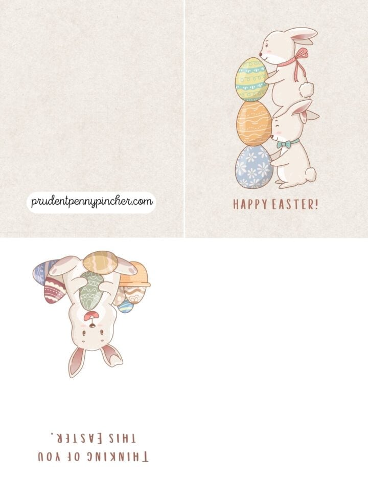 15 Free Printable Easter Cards - Prudent Penny Pincher