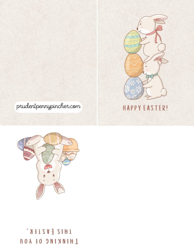 15 Free Printable Easter Cards - Prudent Penny Pincher