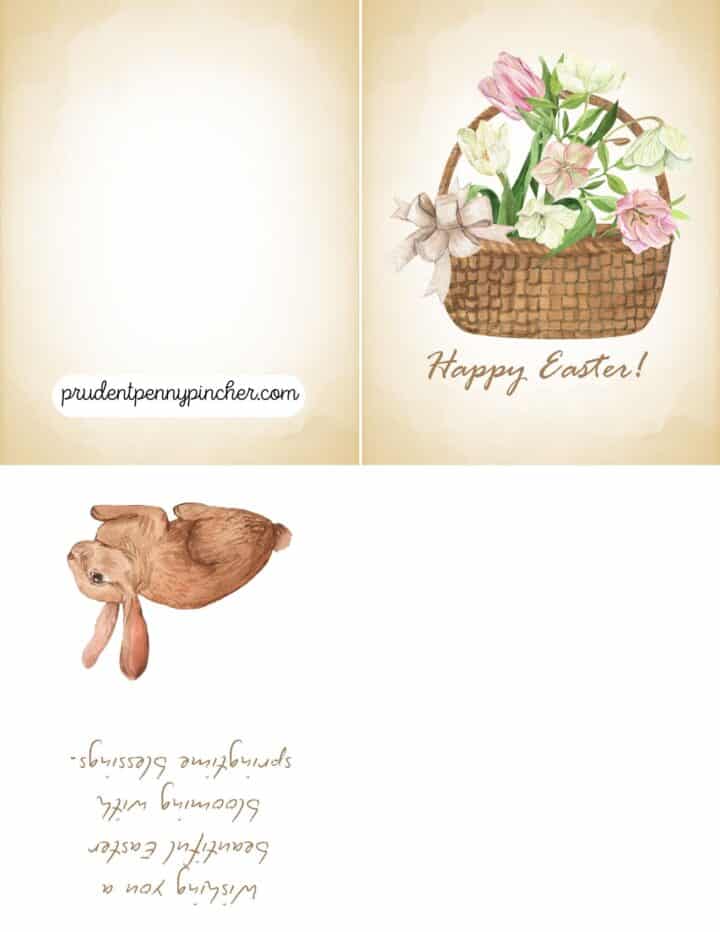 15 Free Printable Easter Cards - Prudent Penny Pincher