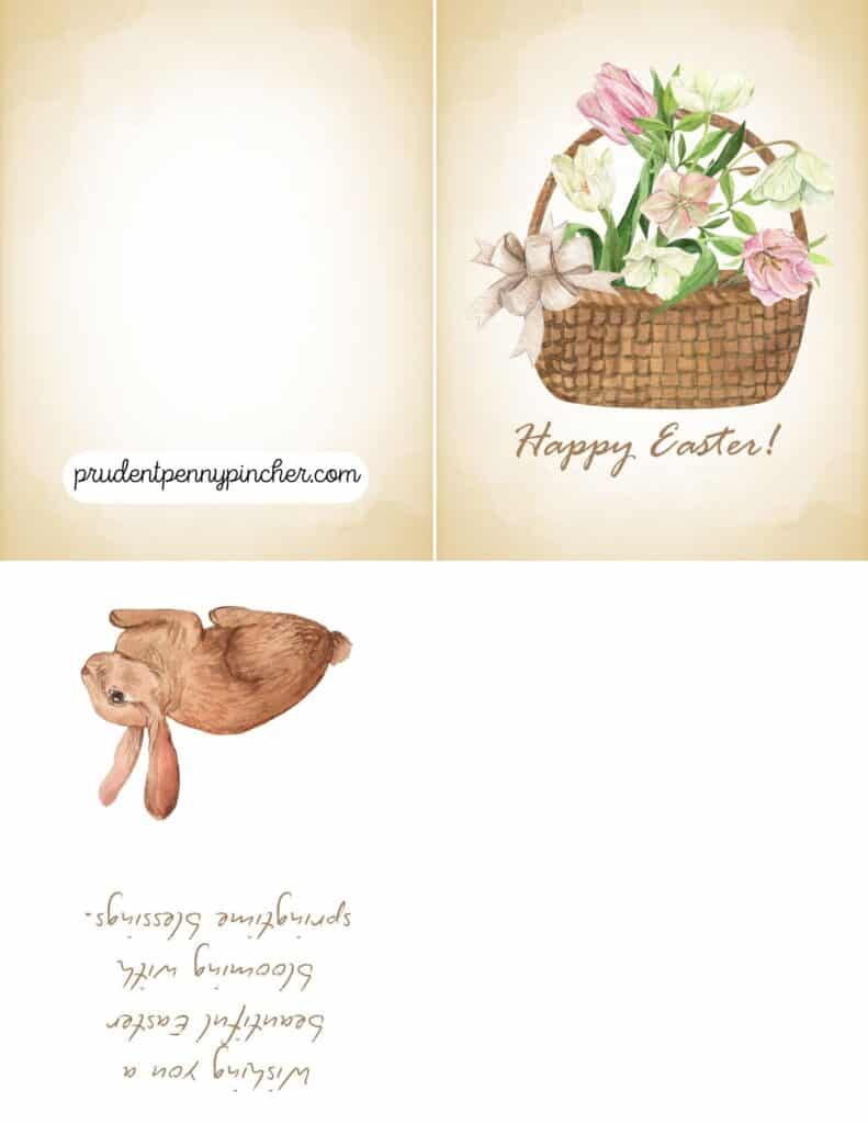 15 Free Printable Easter Cards - Prudent Penny Pincher