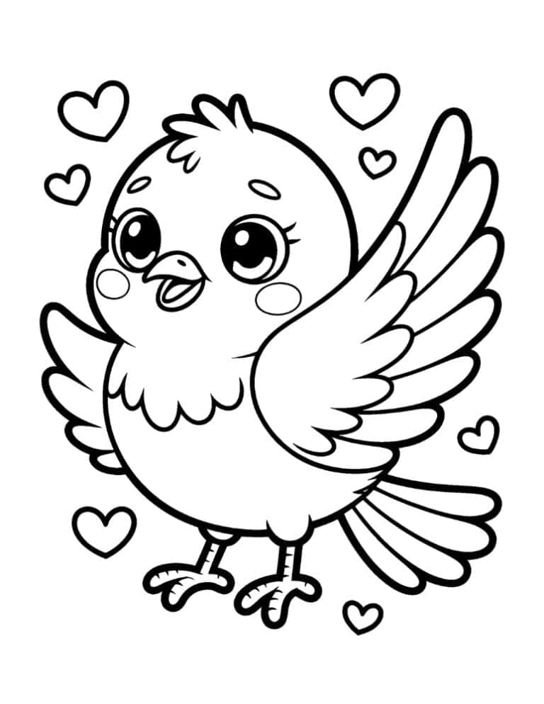 40 Free Printable Bird Coloring Pages for Kids - Prudent Penny Pincher