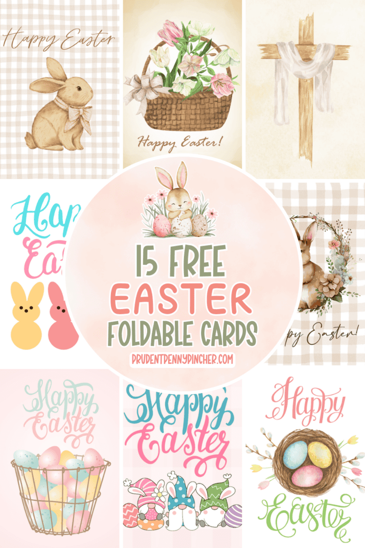 15 Free Printable Easter Cards - Prudent Penny Pincher