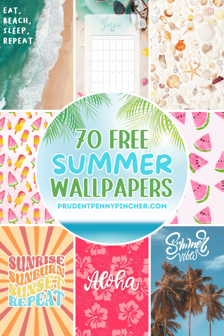 70 Free Summer Wallpapers for Phones - Prudent Penny Pincher