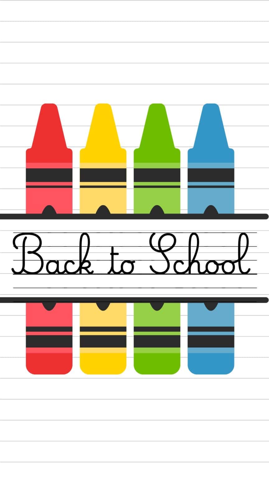 55 Free Back to School Wallpapers for Phones - Prudent Penny Pincher